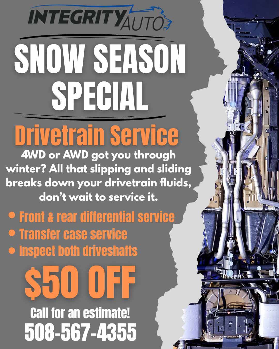 Fall River Repair Shop Specials